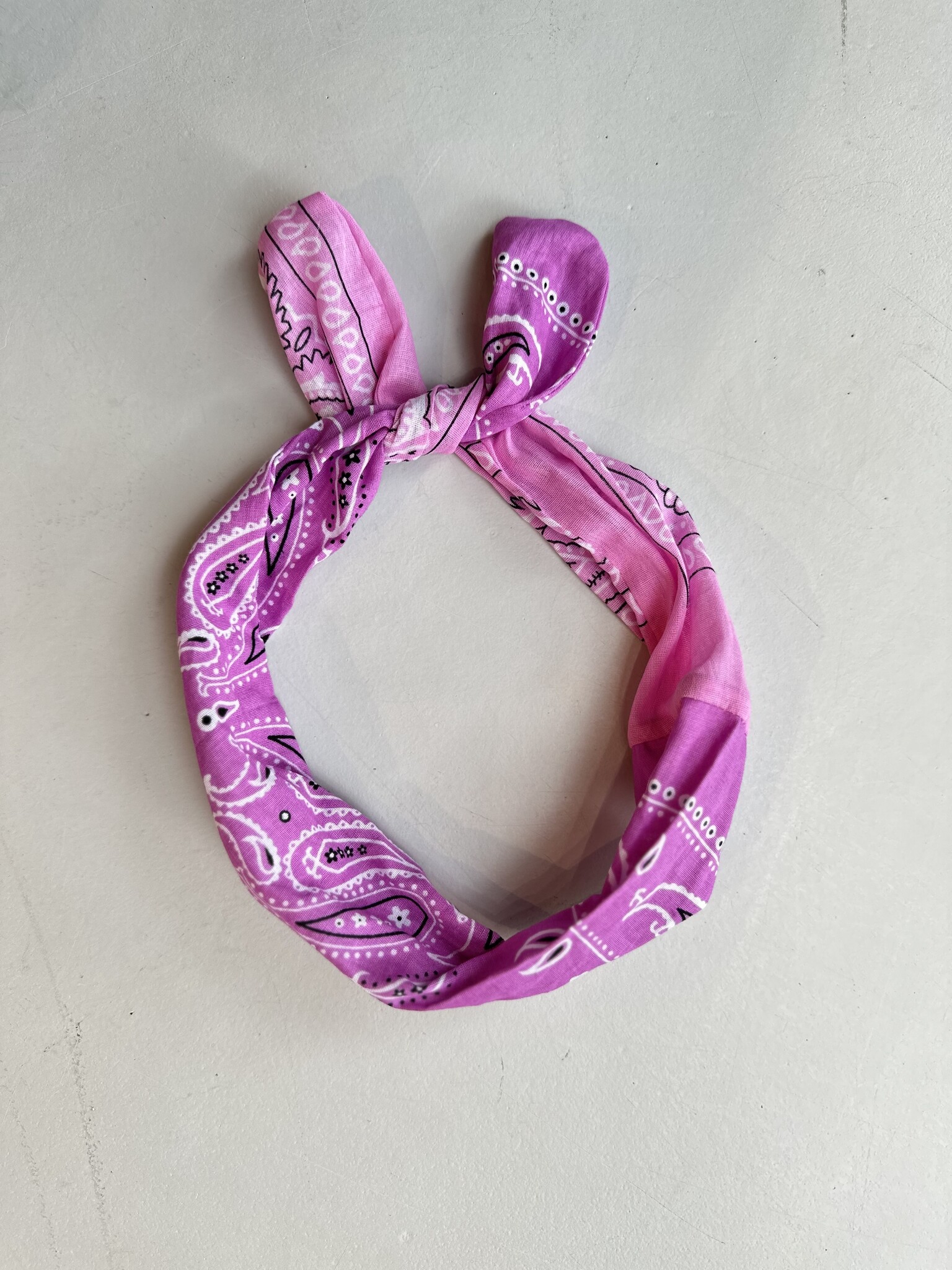 Studio Nilala - Headband – fuchsia/licht roze - Spruit kids conceptstore