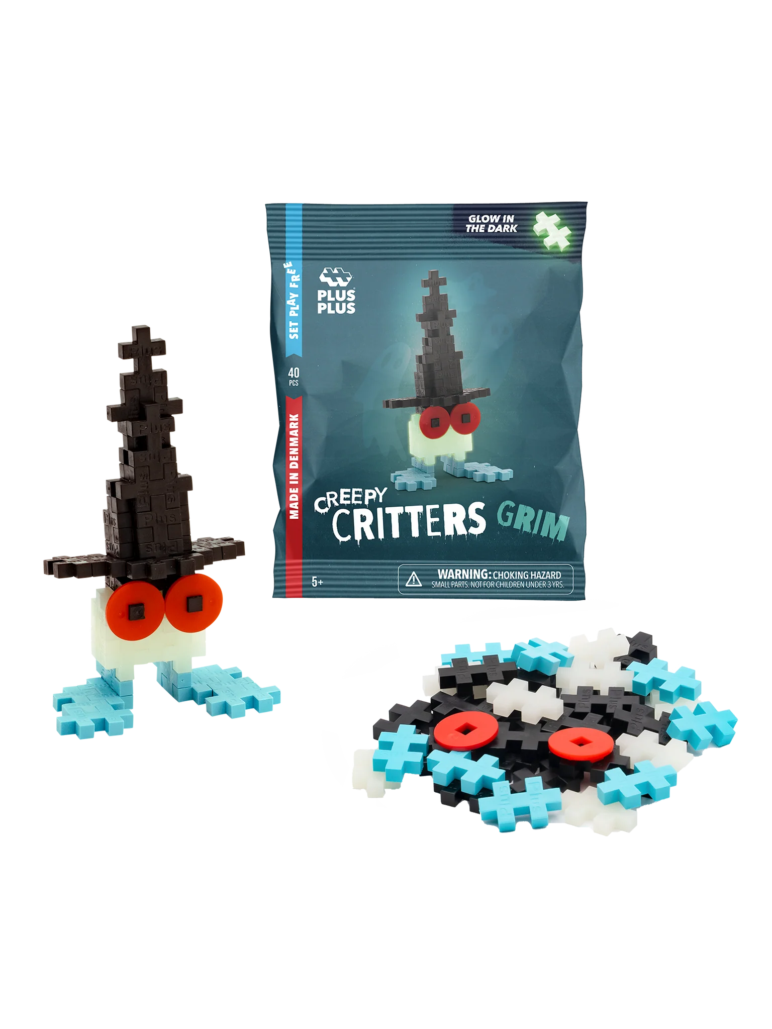 Plus Plus - Creepy Critters – Grim - Spruit kids conceptstore