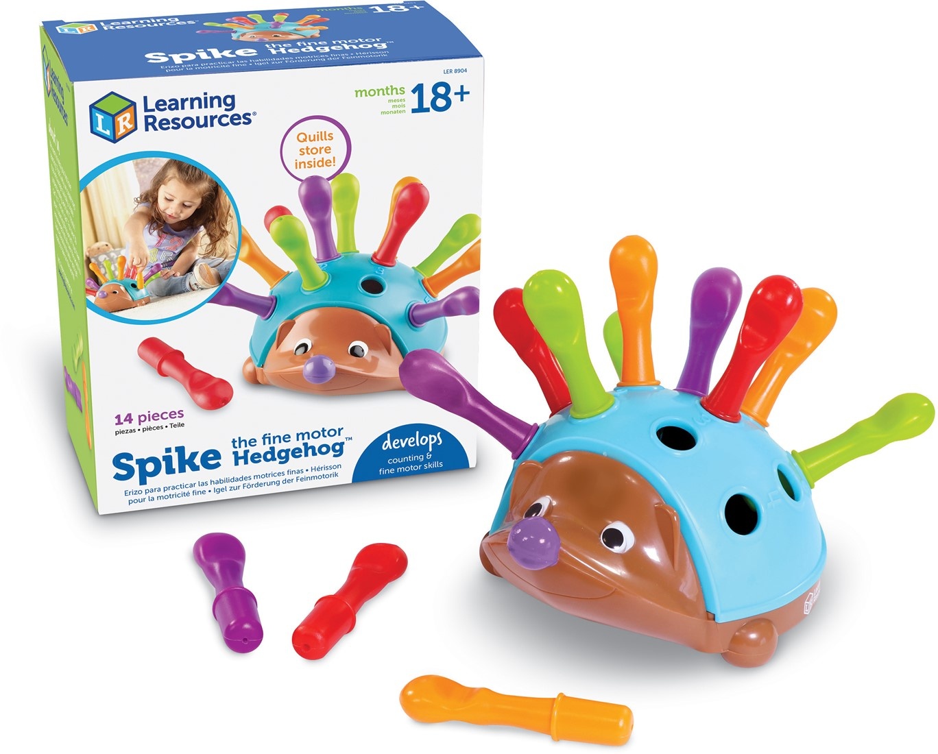 Learning Resources - Spike The Fine Motor Hedgehog® - Spruit kids ...