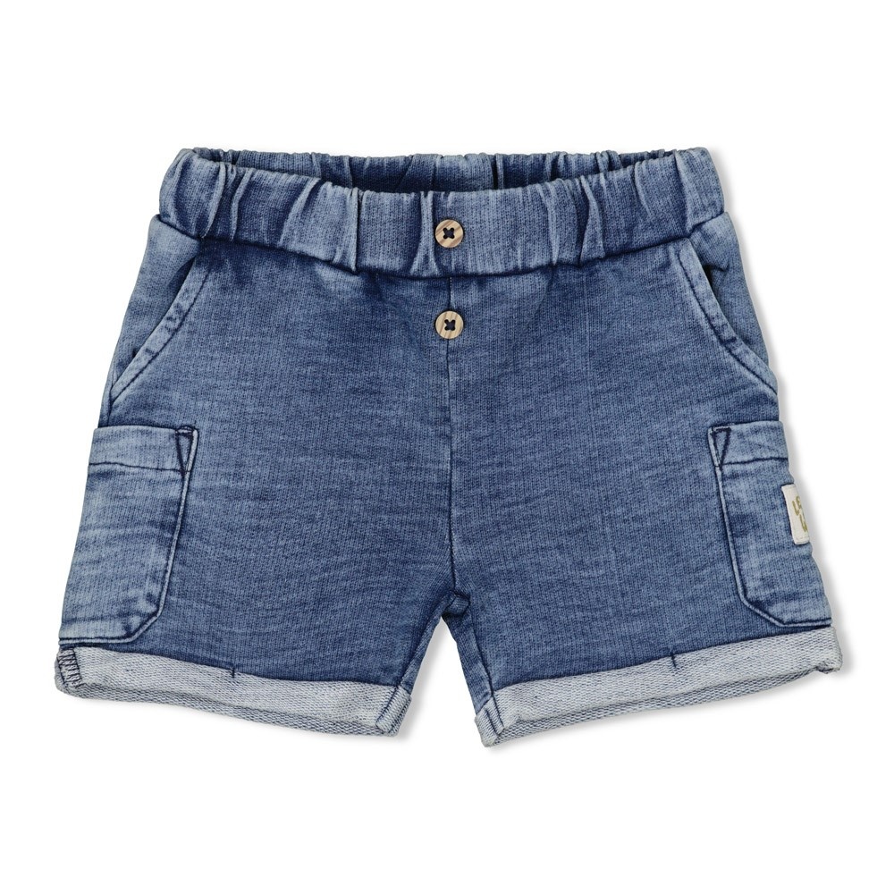 Short jogg denim - Safari Savage - L.blauw denim - Spruit kids conceptstore