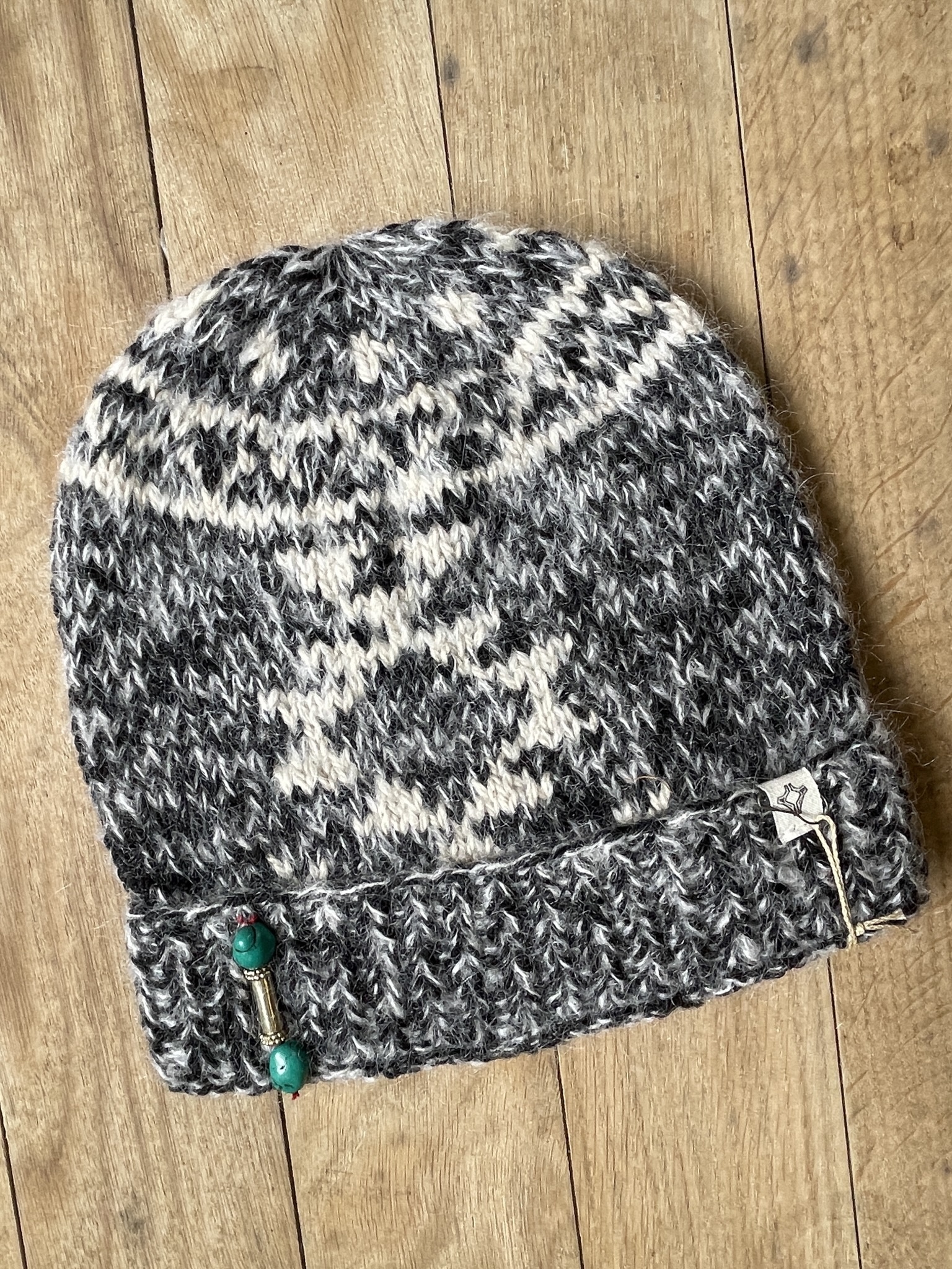 sherpa hat black/nat - Par-terre