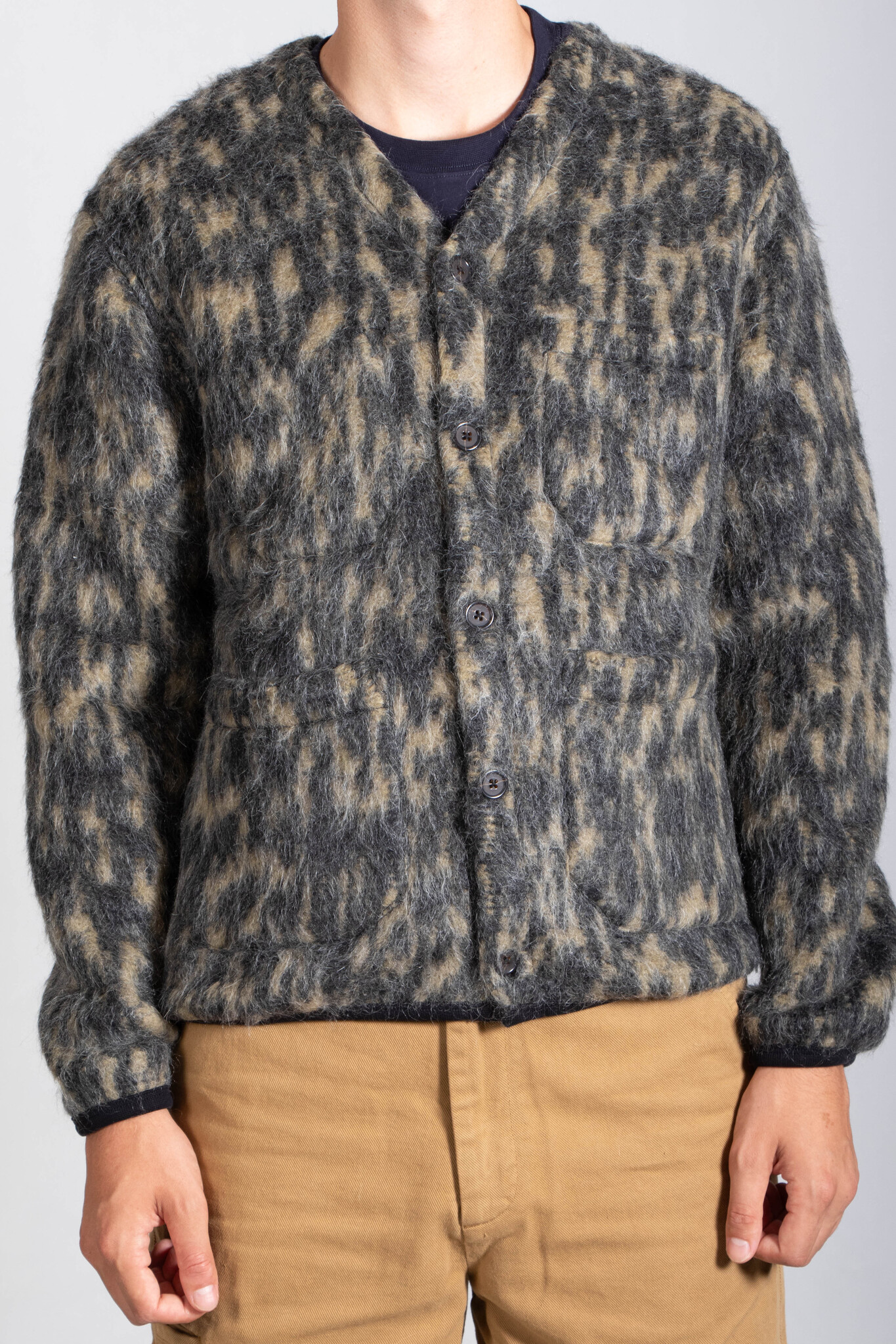 Universal Works Vest / Cardigan / Dolce Fleece - cris