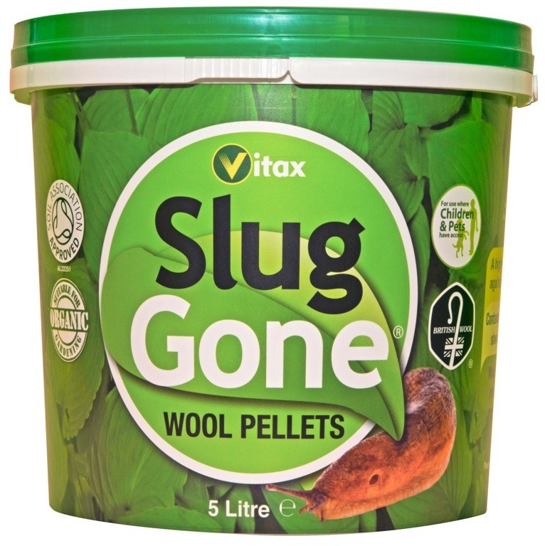 Slug gone wool pellets 5L - Clock’s Home and Garden