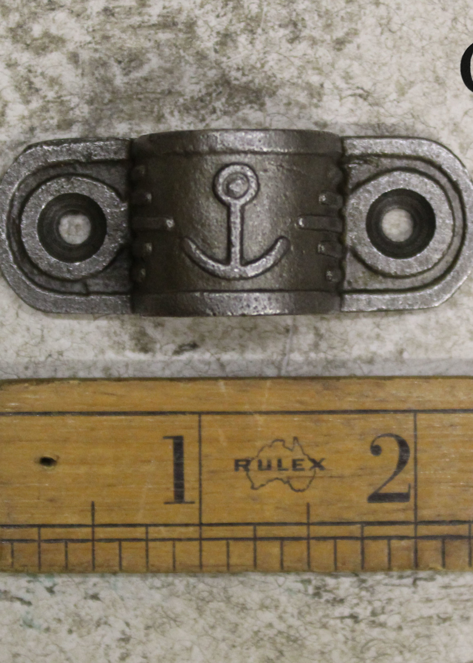 Pipe Clamp Anchor Design - Clock’s Home and Garden