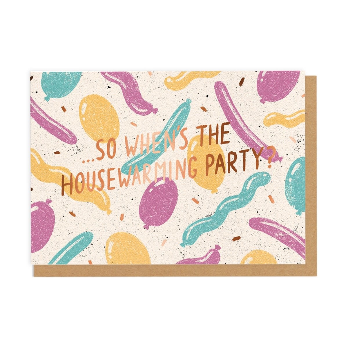 Housewarming Party Card - Clock’s Home and Garden