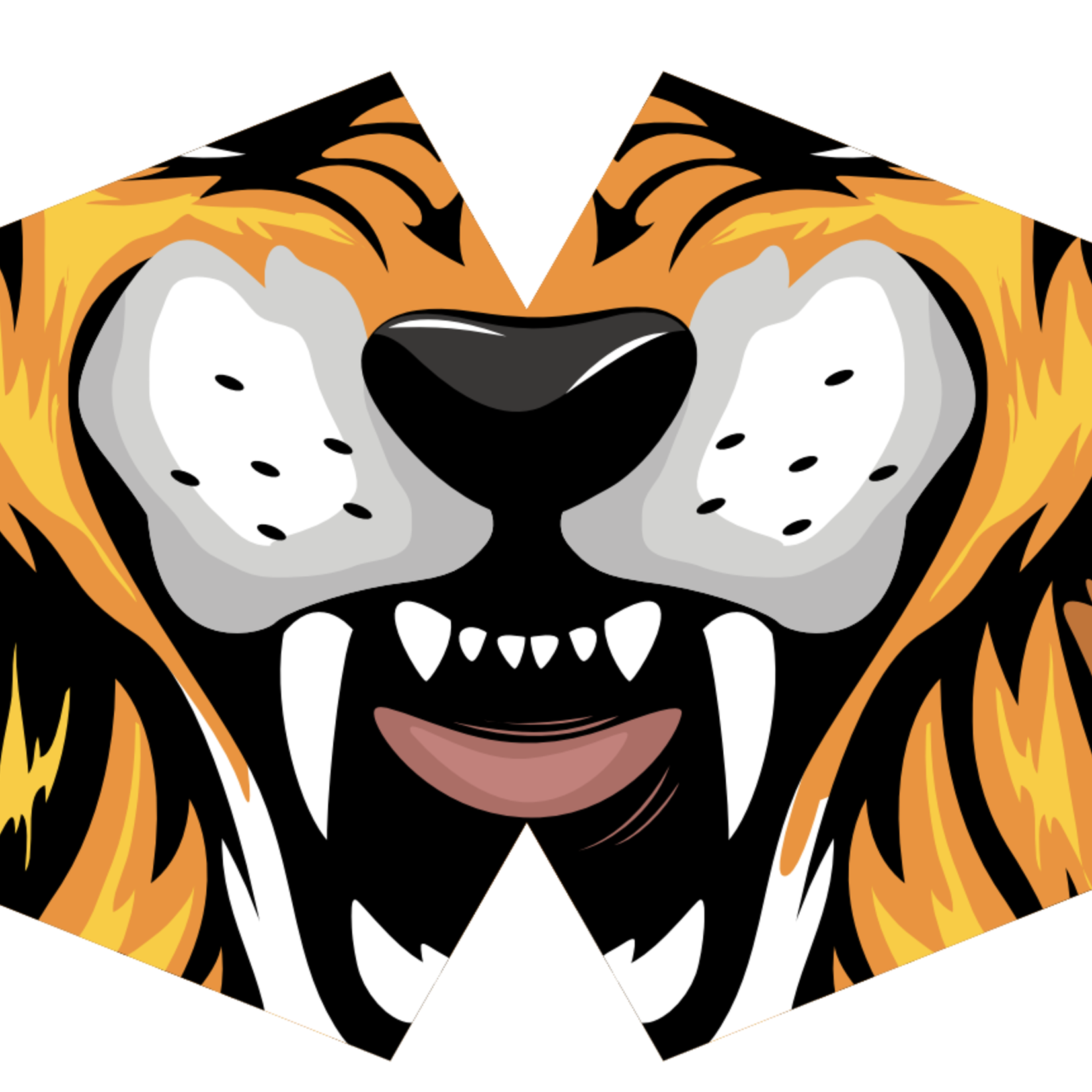 Ancient Wisdom Tiger Children’s Mask - Clock’s Home and Garden