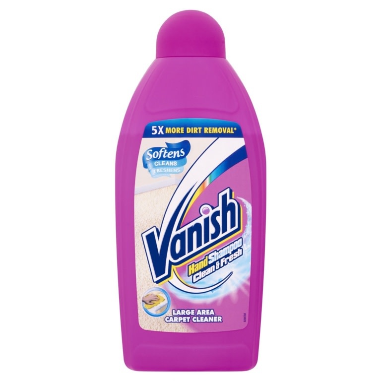 Vanish Manual Carpet Shampoo 450ml - Clock’s Home and Garden