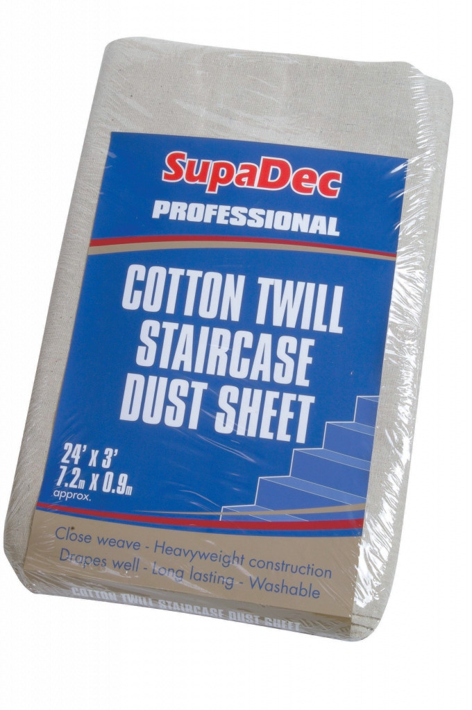 SupaDec SupaDec Staircase Dust Sheet 7.3mtr x 0.9mtr - Clock’s Home and ...