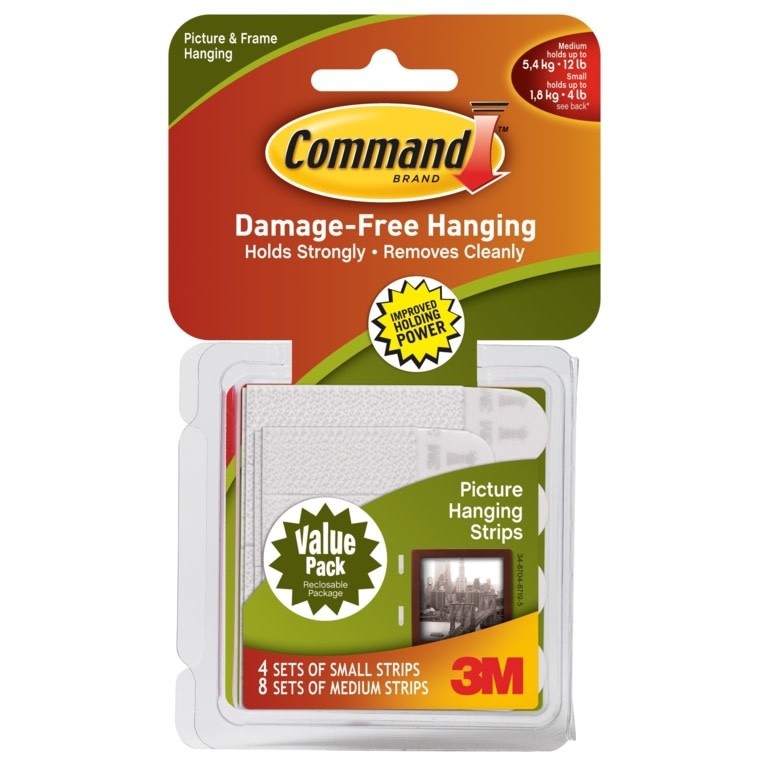 Command™ Picture Hanging Strips Combi Pack - Clock’s Home and Garden