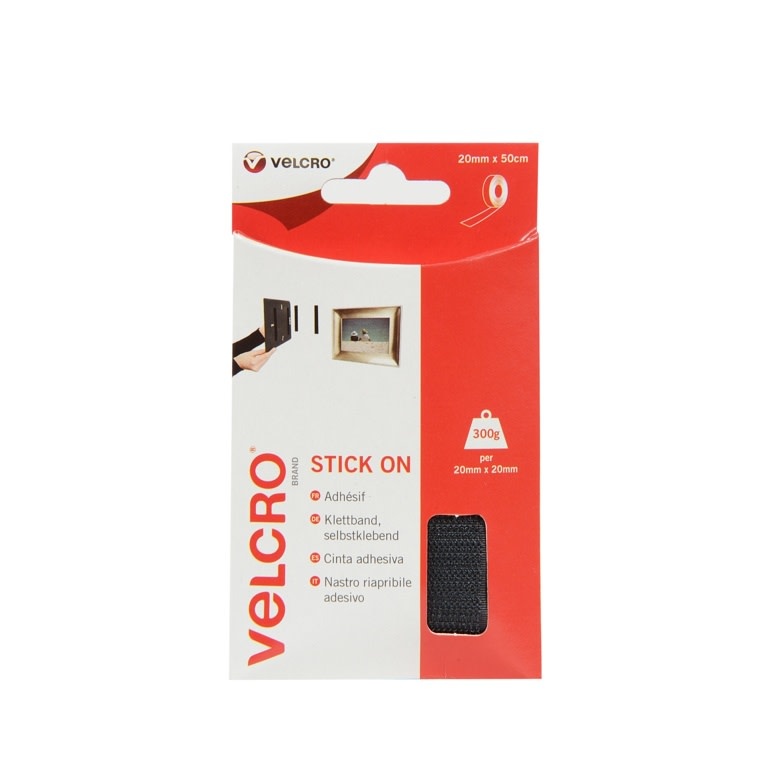 Velcro Velco Brand- hook & loop stick on tape - Clock’s Home and Garden