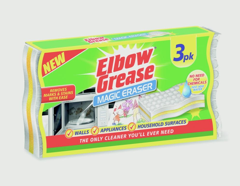 Elbow Grease Magic Eraser 3 Pack - Clock’s Home and Garden