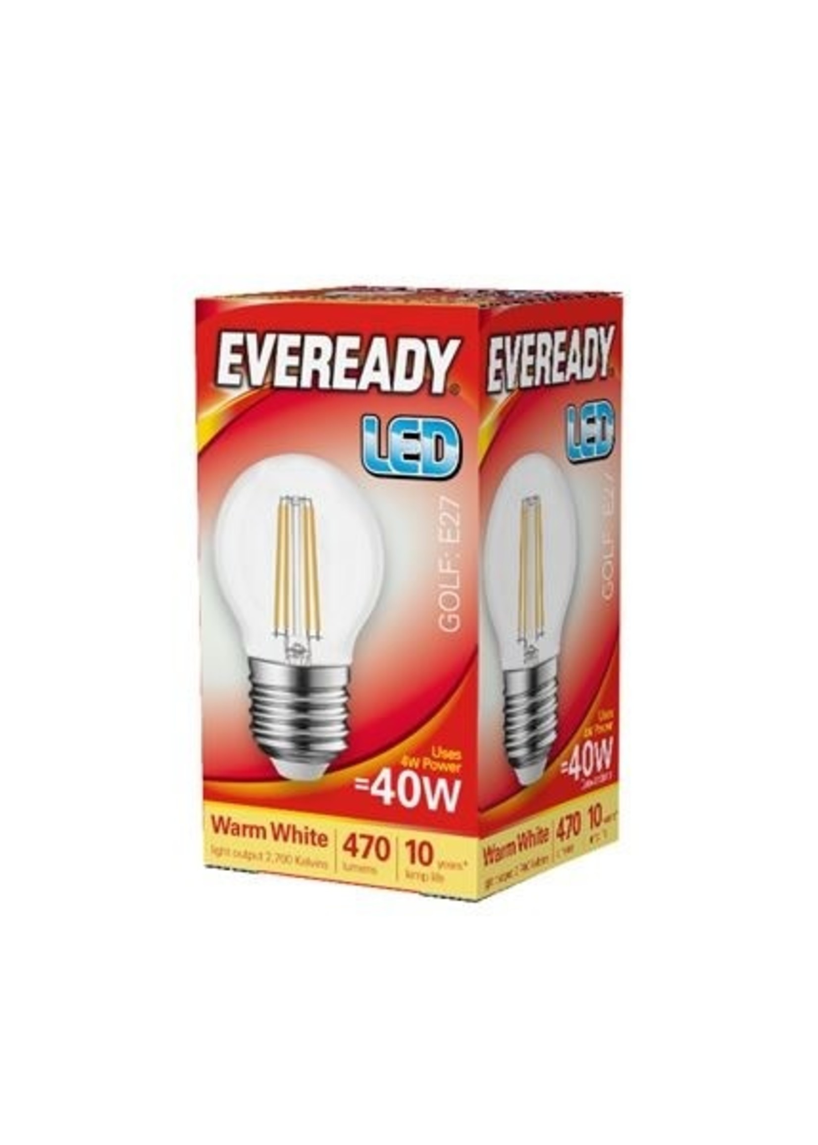 Eveready LED Filament Golf Bulb - Clock’s Home and Garden