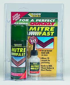 Everbuild Products Everbuild Mitre Fast Bonding Kit - Clock’s Home and ...