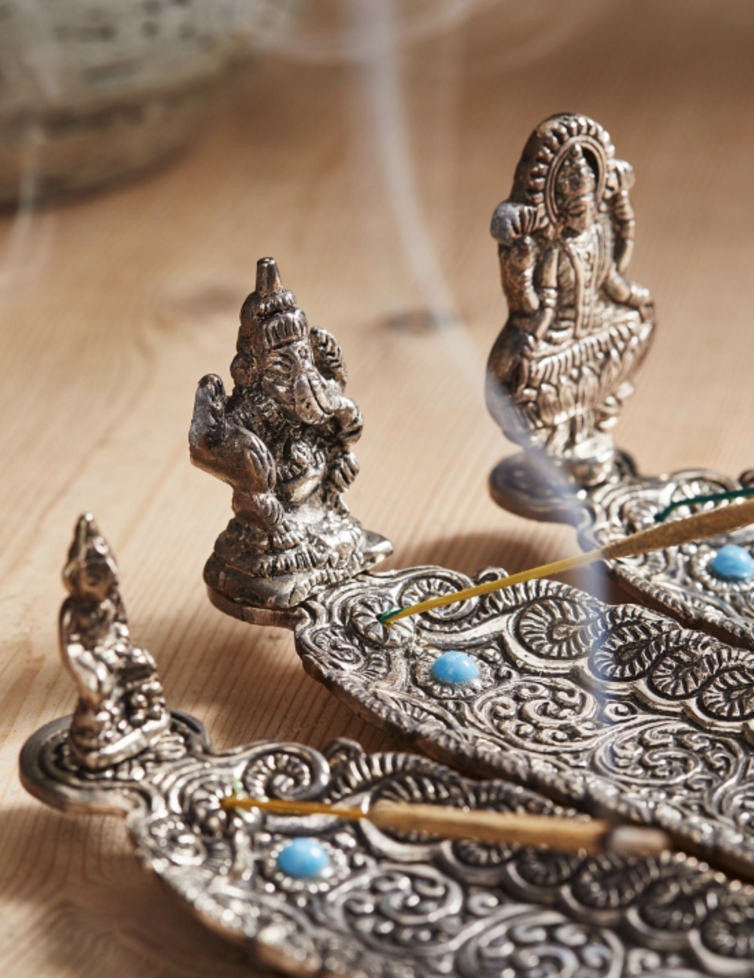 Aluminium Figure Incense Ash Holder - Clock’s Home and Garden