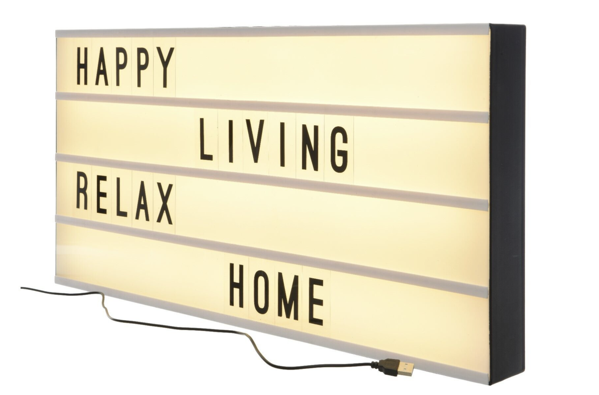 Large Light Box 60x30cm - Clock’s Home and Garden