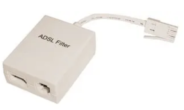 Tailed ADSL2+ Microfilter and Splitter - Clock’s Home and Garden