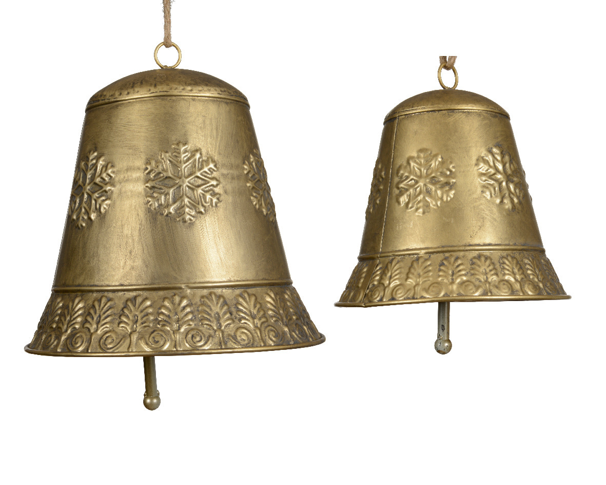 Set of 2 Bells - Clock’s Home and Garden
