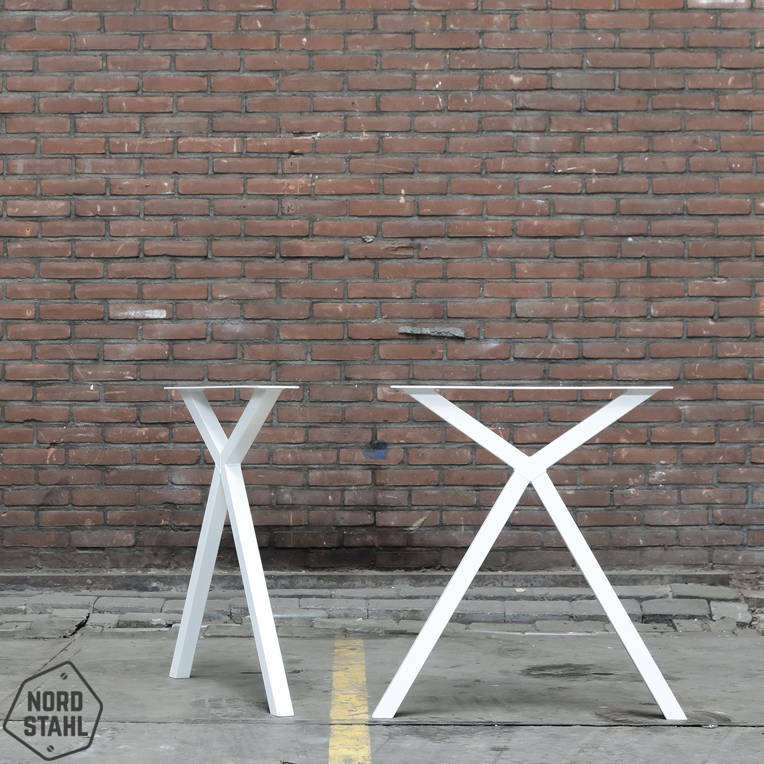 Scissor leg wit | Nordstahl | Dutch design - Stylish with steel - Nordstahl