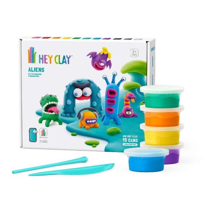 HEY CLAY ALIENS - 15 CANS - Ernel