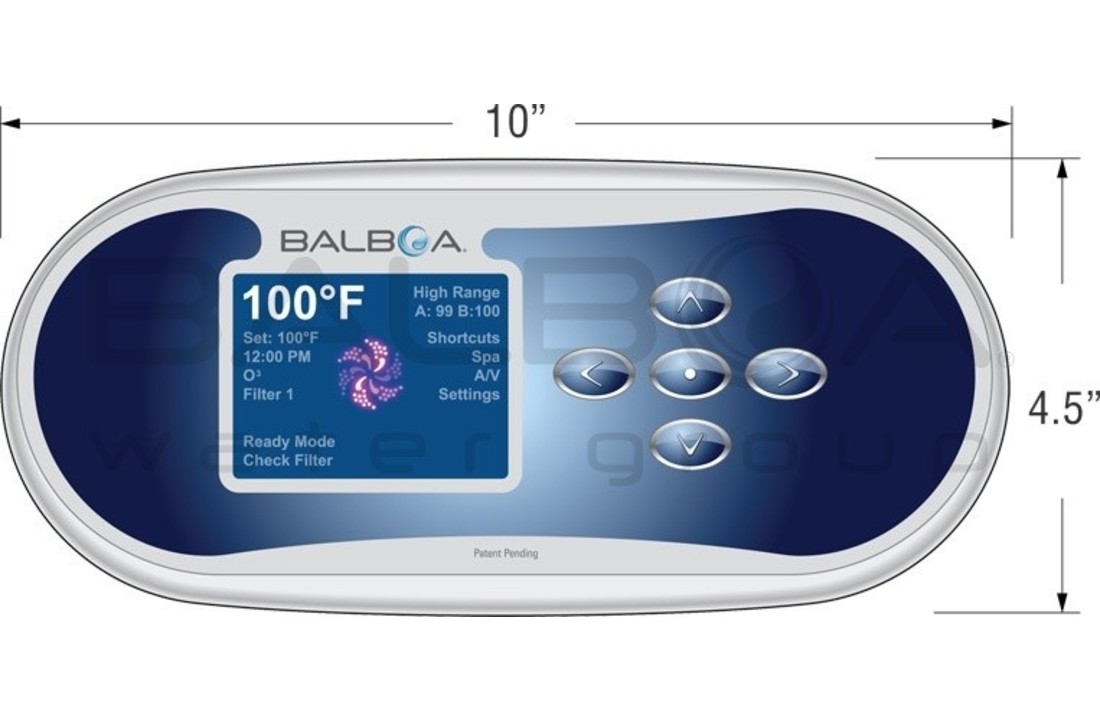 Balboa TP900 Topside Bedieningspaneel | Zwemland.nl - Zwemland