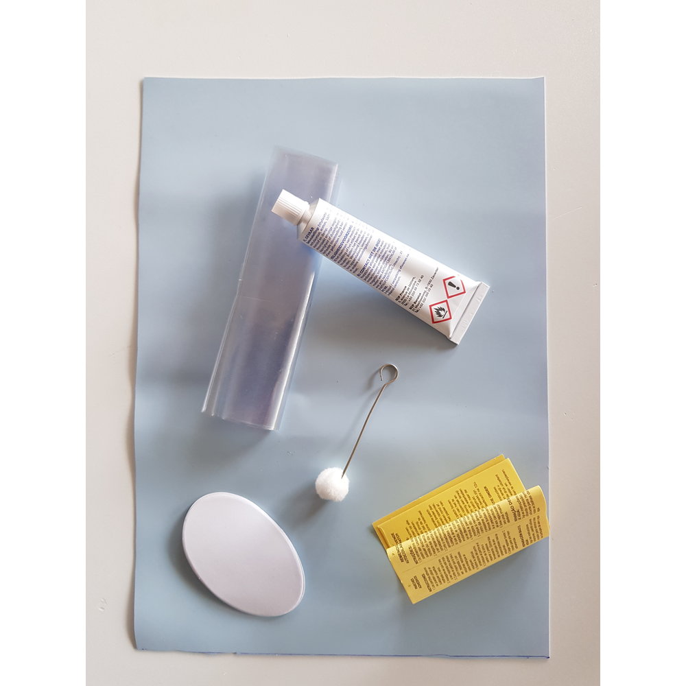 Zwembad Plakset met Lichtblauw Folie | zwemland.nl - Zwemland