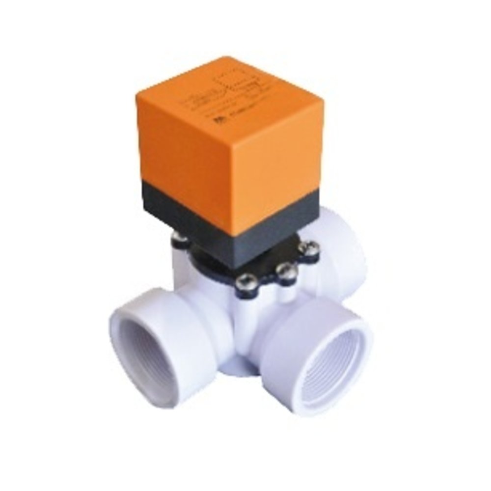 Solar elektronisch gestuurde driewegklep | Zwemland.nl - Zwemland