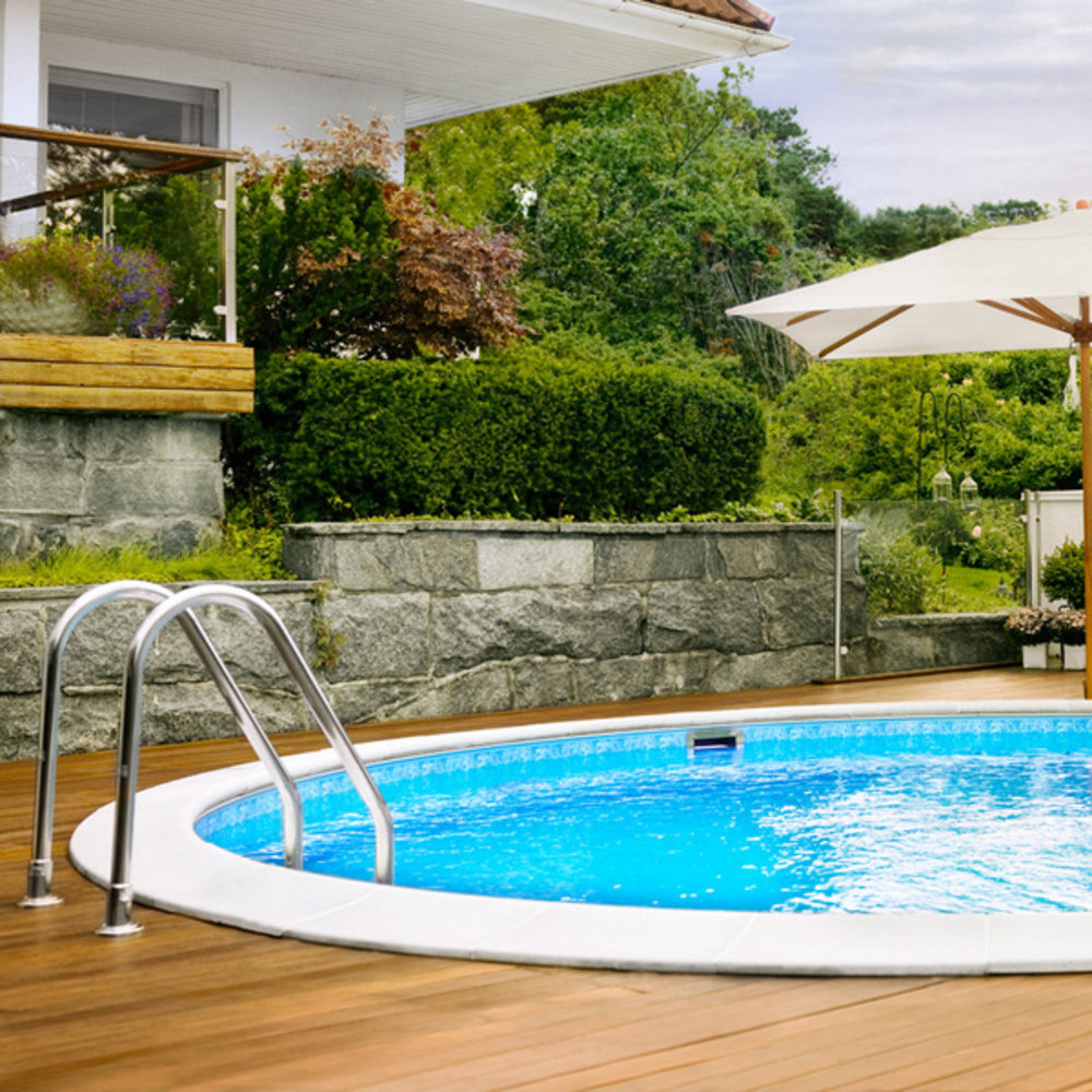 Unipool zwembad randstenen | Zwemland.nl - Zwemland