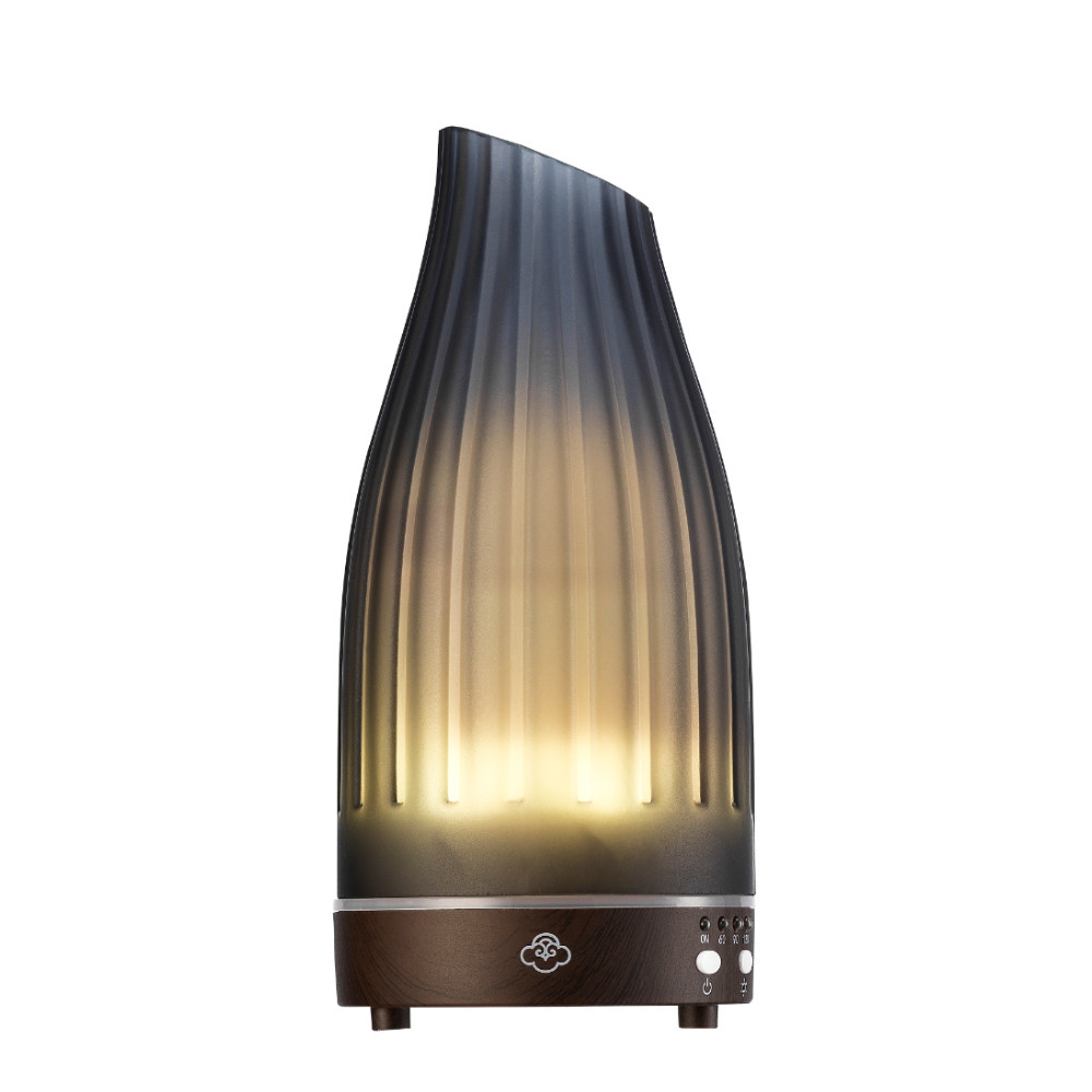 Serene House Ultrasonic Diffuser Twilight Glass Grey | zwemland.nl - Zwemland