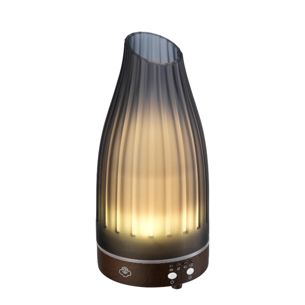 Serene House Ultrasonic Diffuser Twilight Glass Grey | zwemland.nl - Zwemland