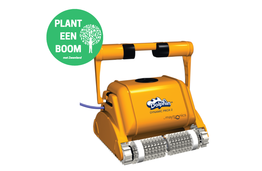 Dolphin dynamic Pro X2 Zwembadrobot | Zwemland.nl - Zwemland