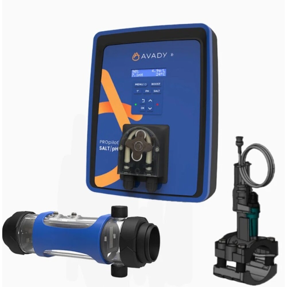 Avady Elektrolyse PROpilot® Salt/PH | Zwemland.nl - Zwemland