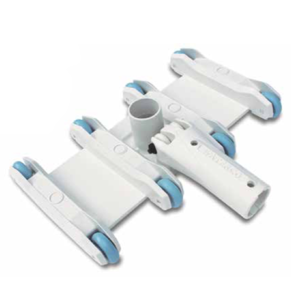 Bodemzuiger Deluxe Pro handbediend, 8 wielige | zwemland.nl - Zwemland