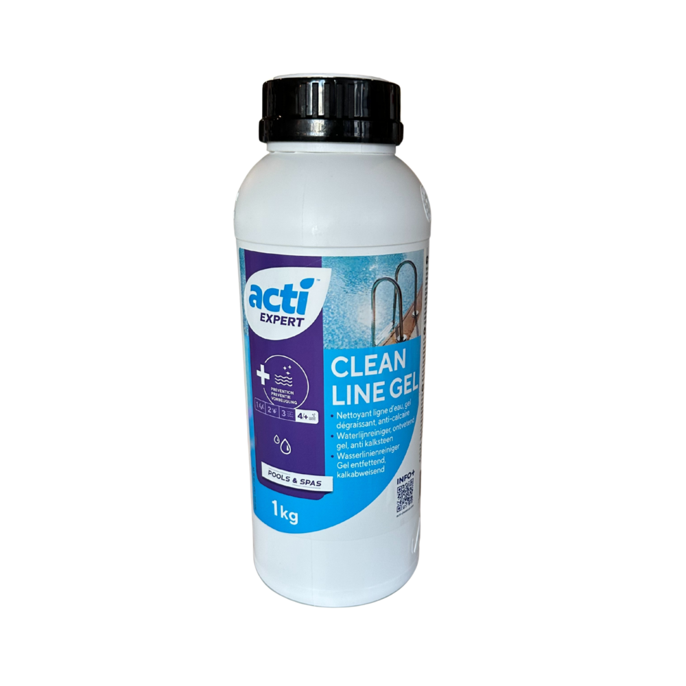 Acti clean line gel 1L - Randreiniger | Zwemland.nl - Zwemland
