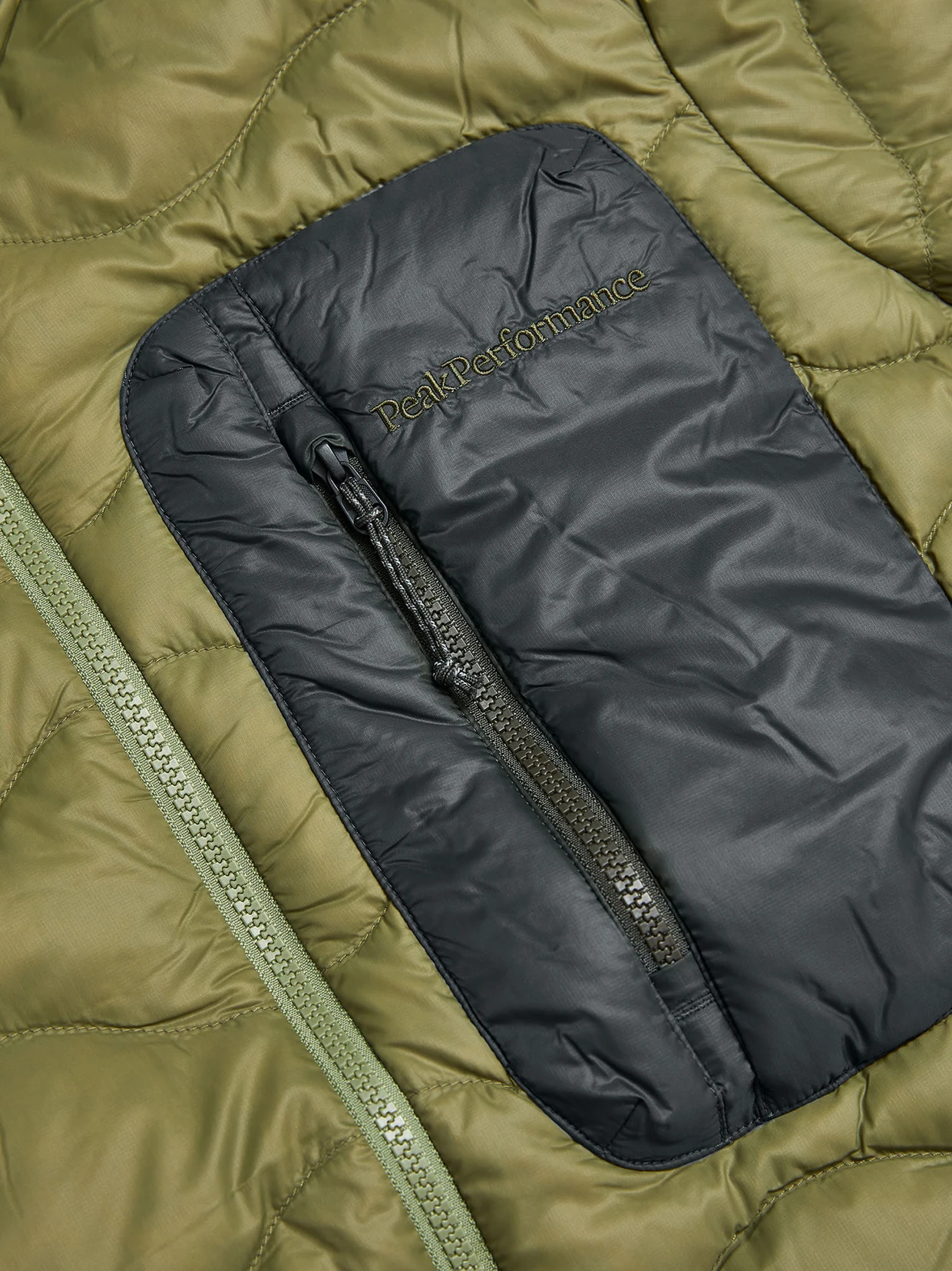 Peak Performance Men's Helium Utility Down Hood - Snap Green/Olive ...