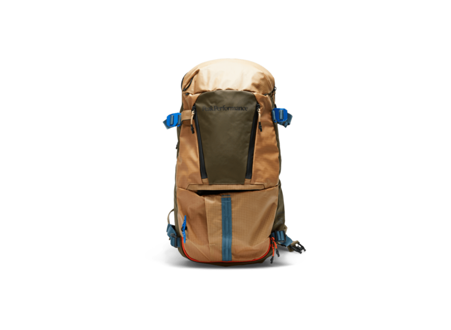 Peak Performance Vertical Ski Backpack 25L - Sierra Sand/Meadow Moss - Free Style Sport