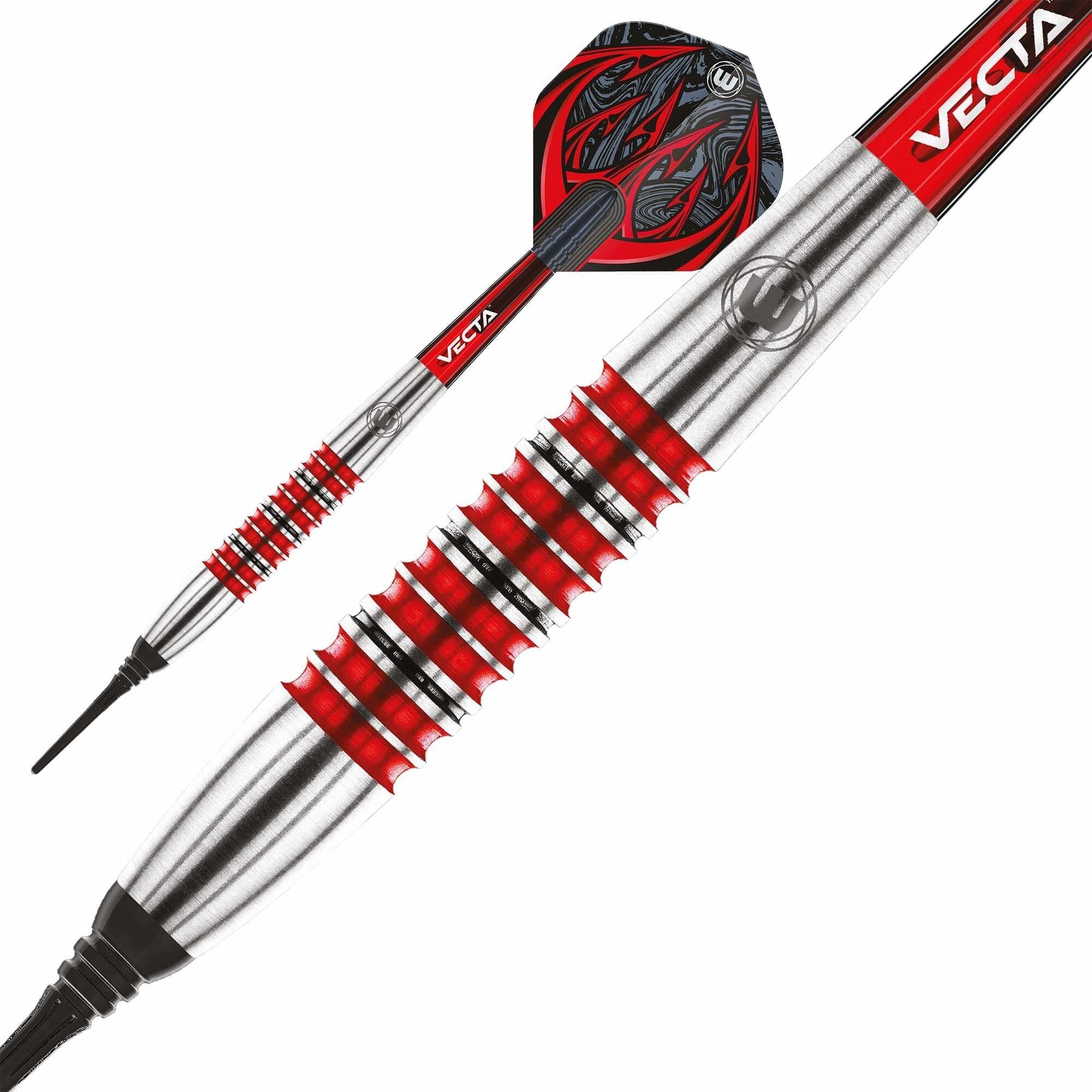 Winmau Diablo Torpedo 90% Soft Tip - Fléchettes pointe Plastique ...