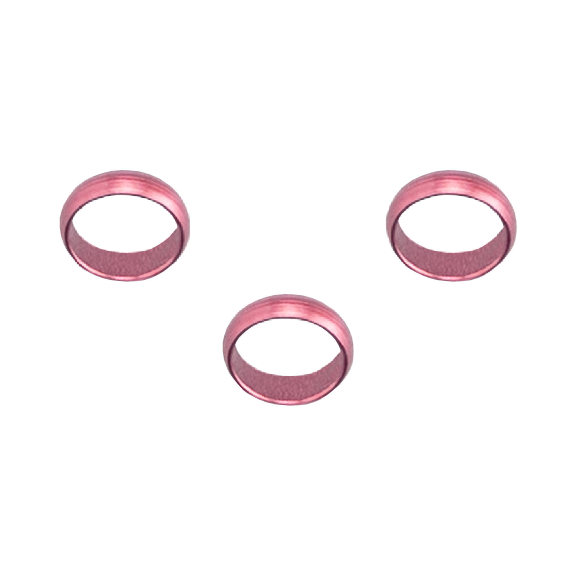 KOTO Aluminium Flight Lock Rings Pink - Dartshopper.fr