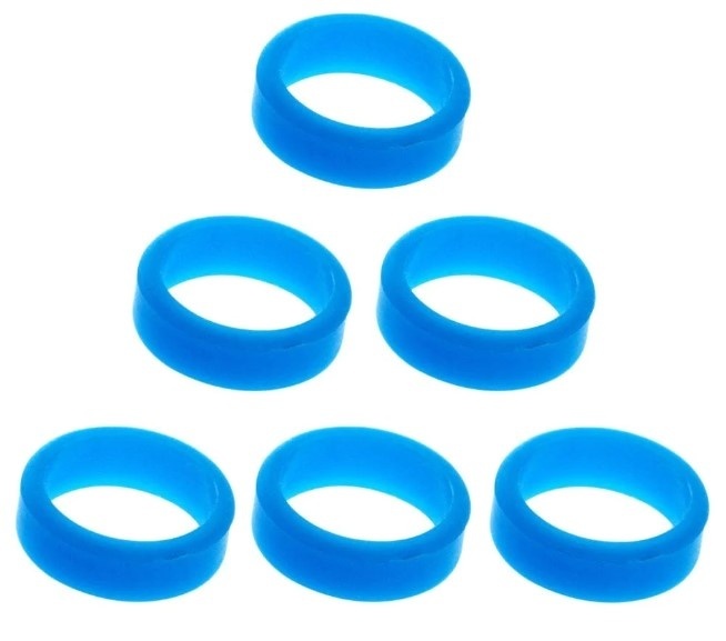 L-Style L Rings - Light Blue - Dartshopper.fr