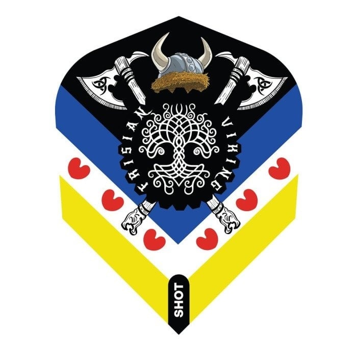 Ailette Shot Jitse van der Wal NO6 - Dartshopper.fr