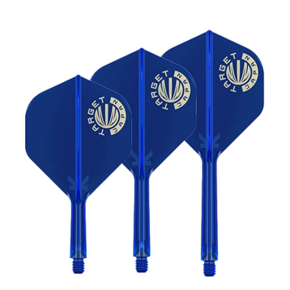Ailette Target Japan K-Flex Blue Logo NO2 - Dartshopper.fr