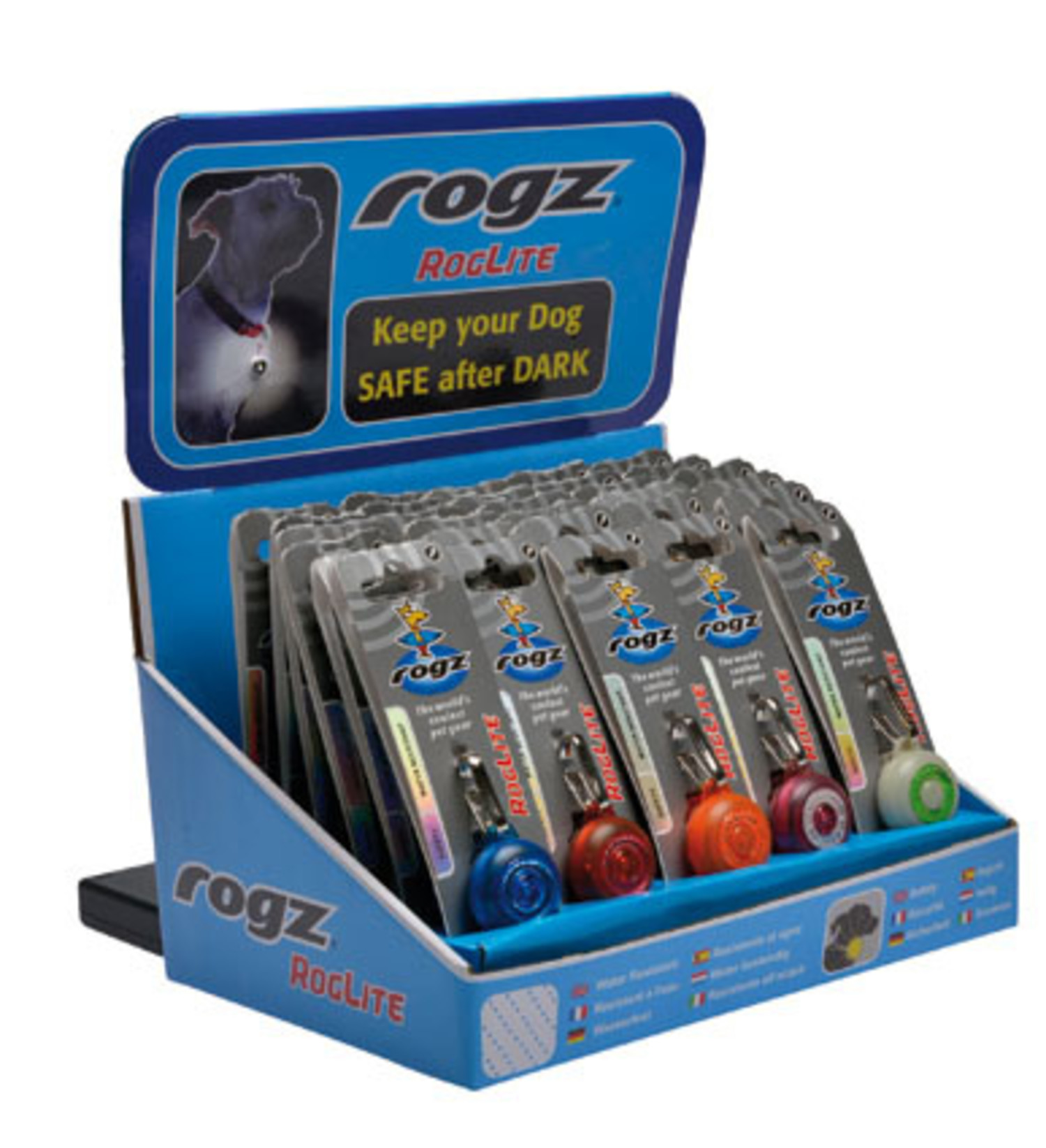 ROGZ ROGLITE Safety Light Tag - Animalis