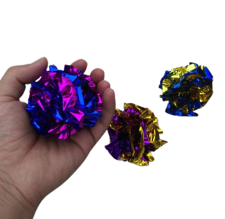 Mylar Crinkle Ball - Animalis