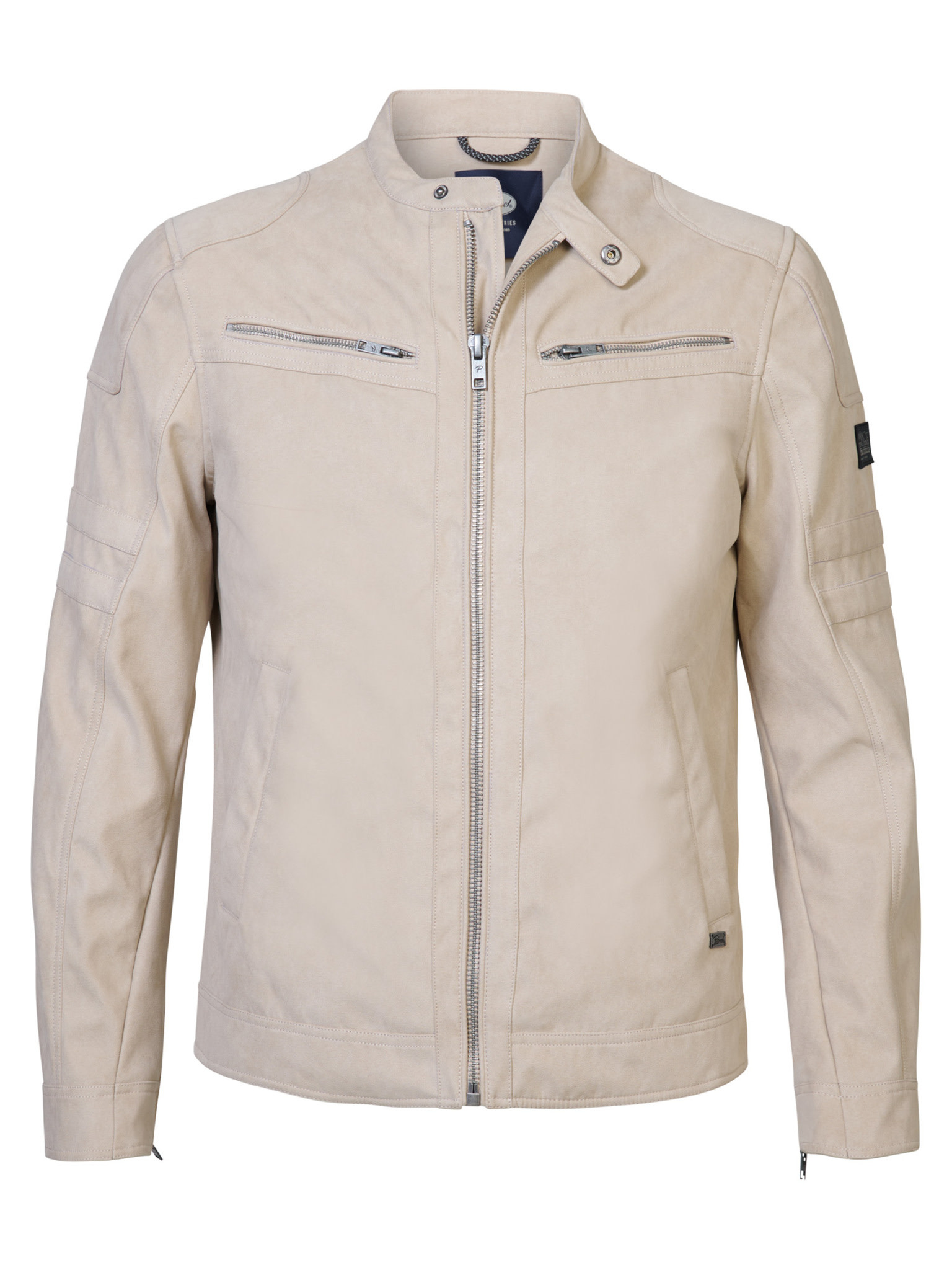 Petrol Jas Leatherlook M-1040-JAC104 - Modehuys Den Horsten