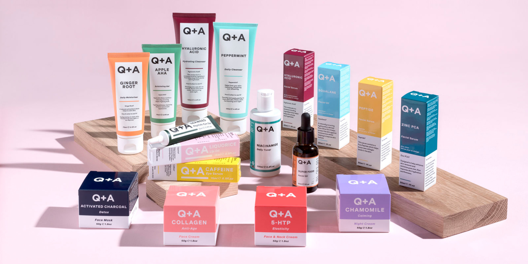 De beste verzorging voor jouw huid met de producten van Q+A | ANVY.nl ...