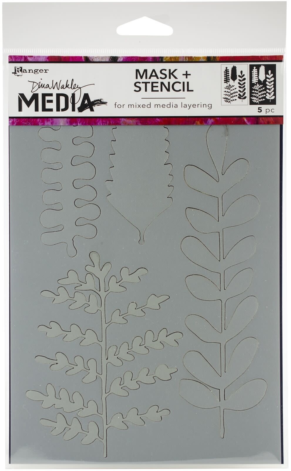 Stencil / Mask Branches - Textiellab-040