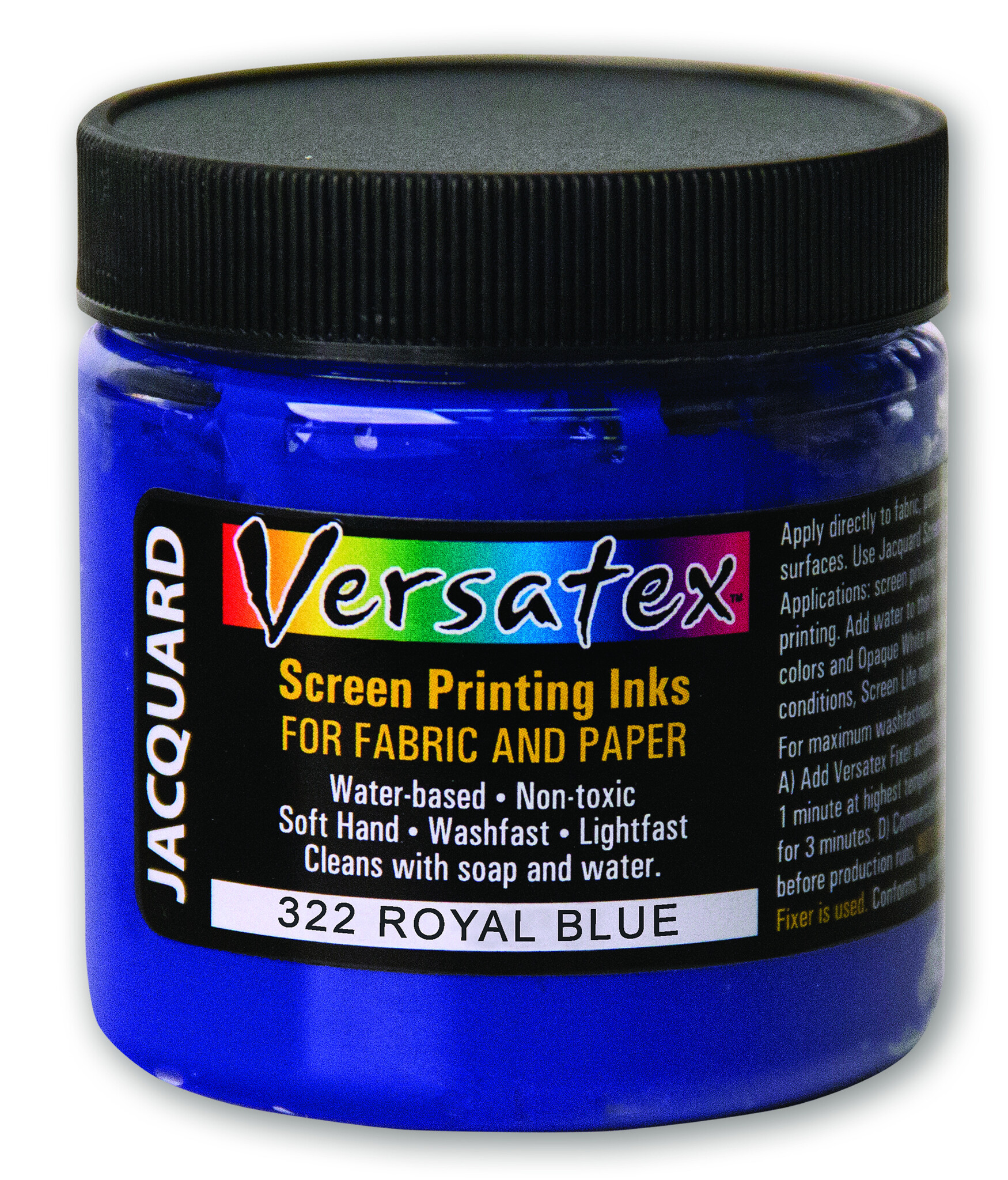 Versatex Screen Printing Ink Royal Blauw - Textiellab-040