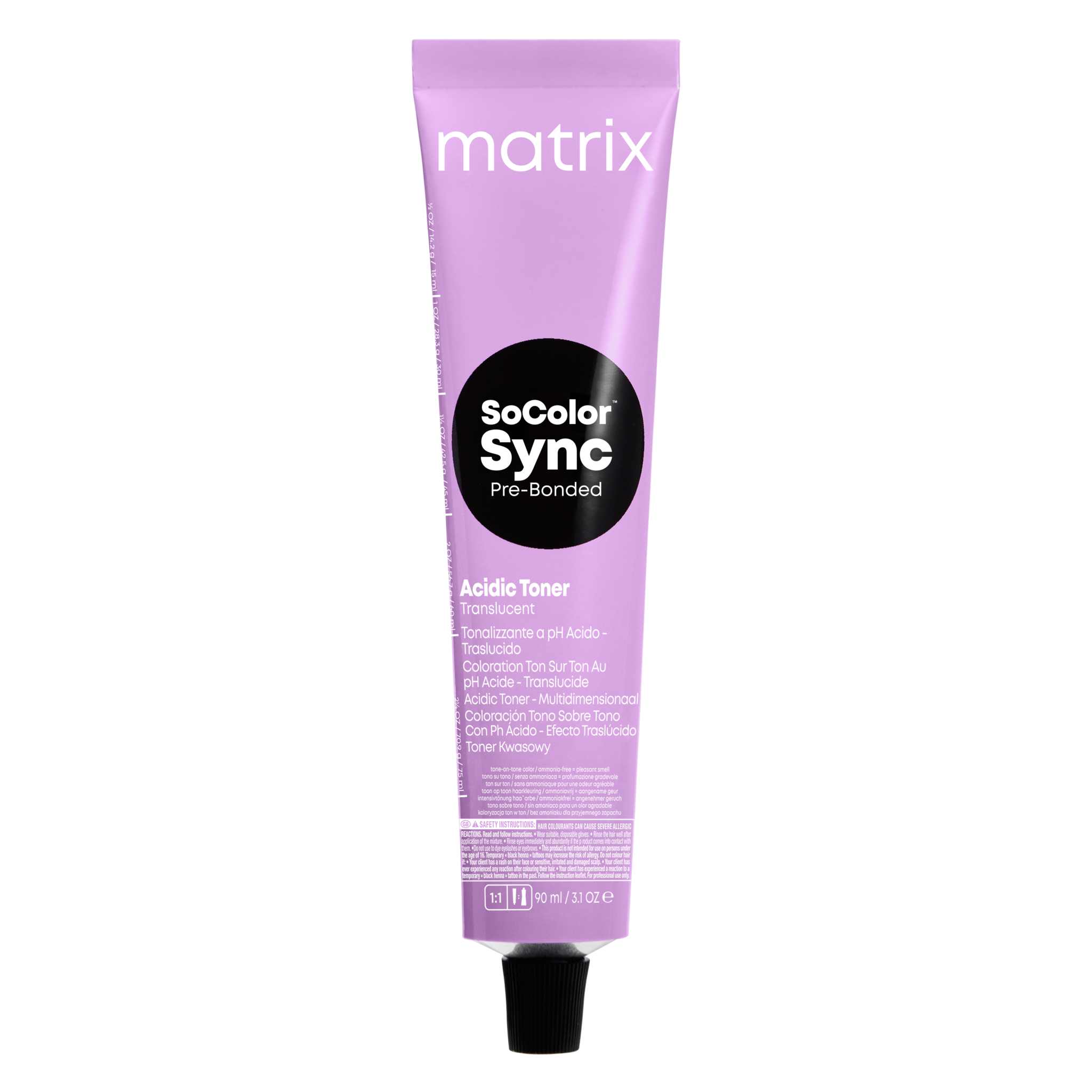 Matrix So Color Sync Acidic Toner 90ml kopen? - Kappersmerken.nl