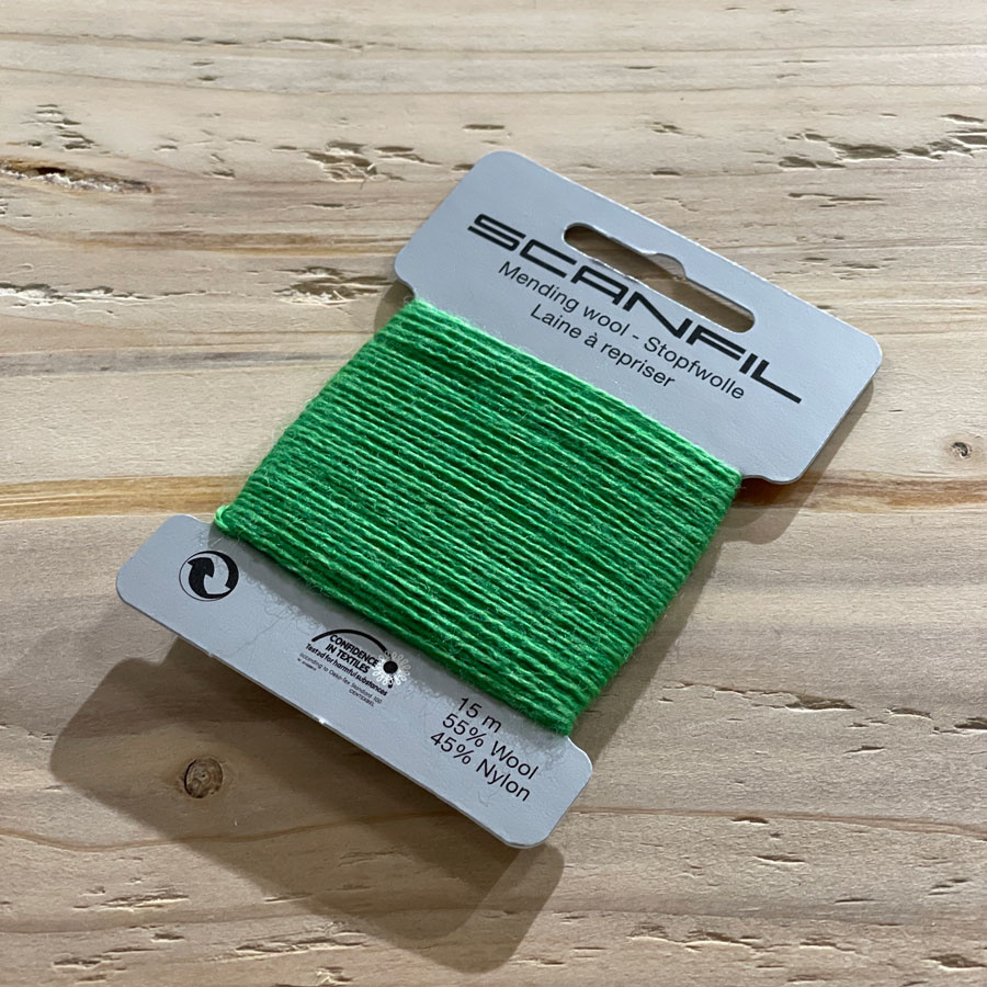 Stopwol voor stoppen van wollen sokken FEL GROEN 94 | Natur-el - Natur-el