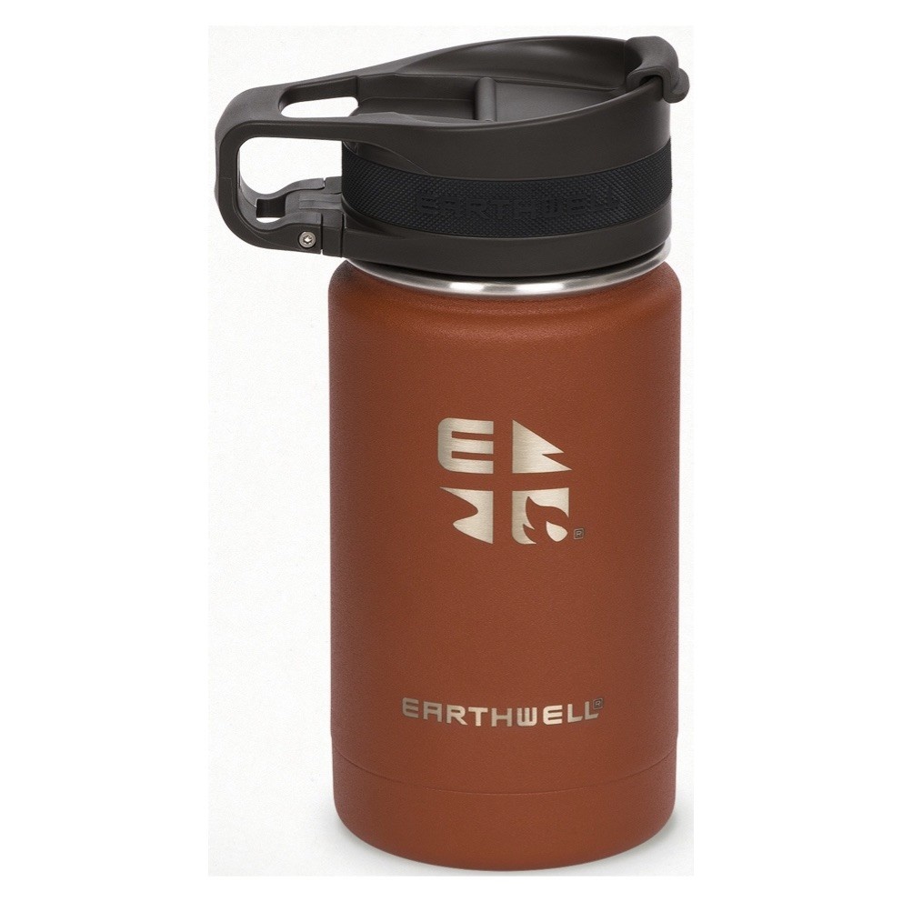 Earthwell Vacuum Bottle 12oz w/Roaster Loop Cap - Outdoor Life Singapore