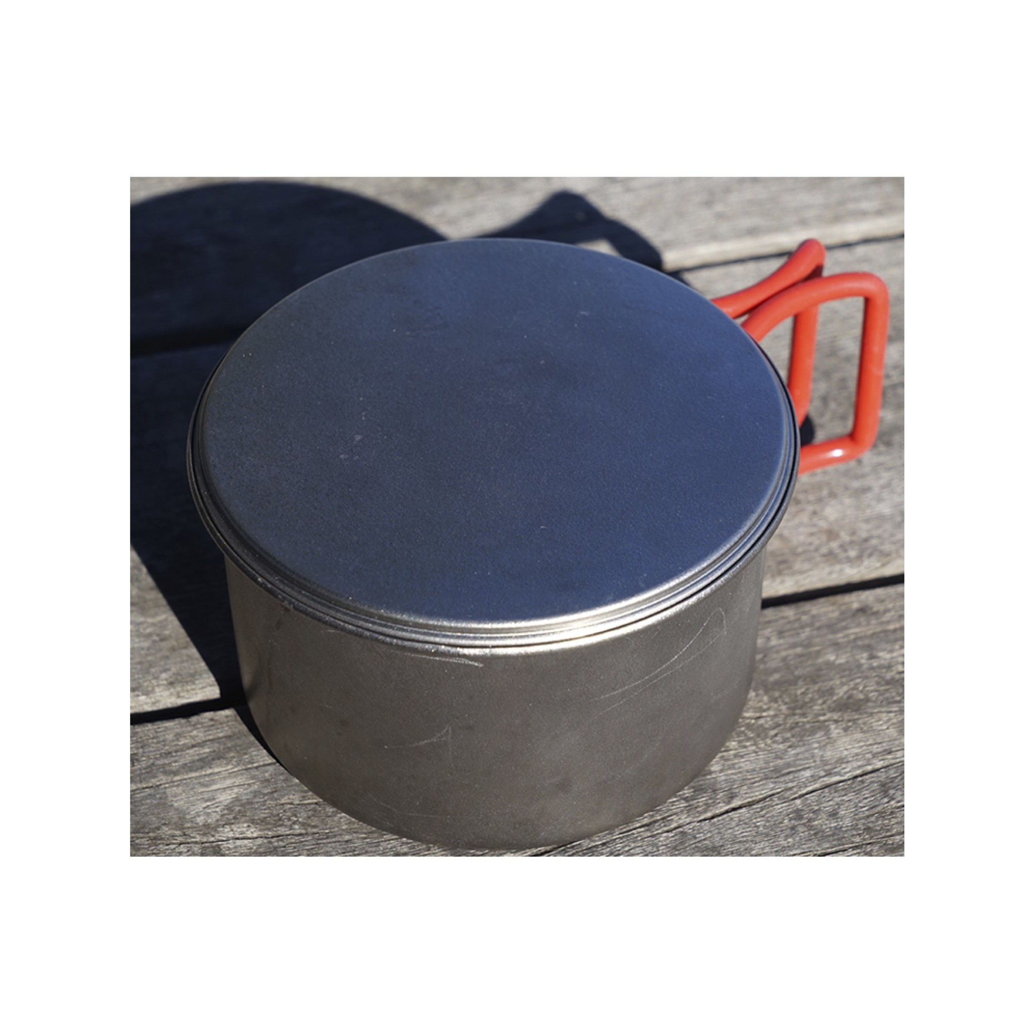 Evernew Titanium Lid for Titanium Cup 400FD & 760FD Multidish (Made In ...